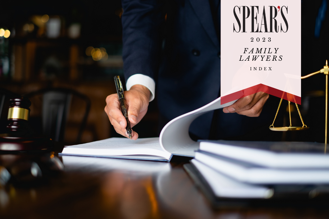 Deborah Jeff ranked 'Top Recommended' in Spear's 2023 Family Lawyers Index